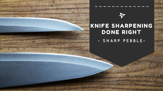 Sharp Pebble Knife Sharpening Done Right