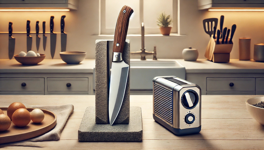 Sharp Pebble Is a Sharpening Stone Better Than a Knife Sharpener?